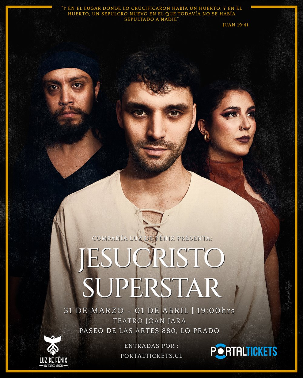 KIT DE DIFUSIÓN: JESUCRISTO SUPER STAR EN TEATRO JOAN JARA, LO PRADO ...