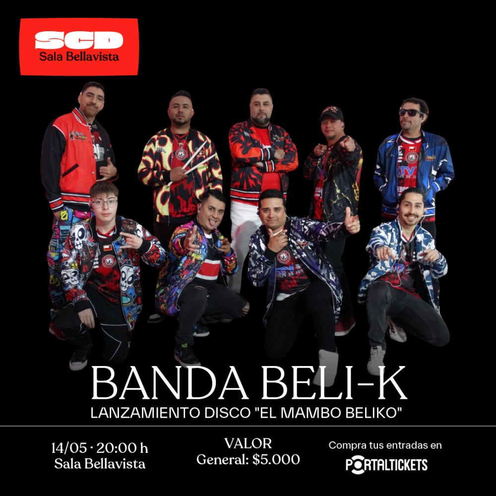 KIT DE DIFUSIÓN: BANDA BELI-K, LANZAMIENTO DISCO: EL MAMBO BELIKO EN ...