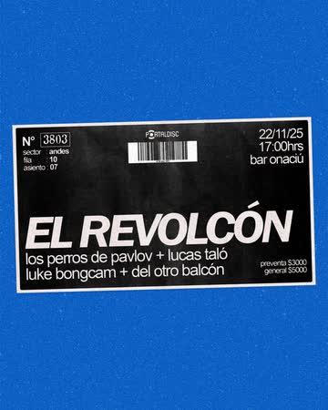 EL REVOLCÓN EN ONACIÚ // PortalTickets.cl