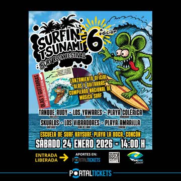 KIT DE DIFUSIÓN: SURFIN TSUNAMI 6: SURF ROCK FESTIVAL EN KAYSURF ...