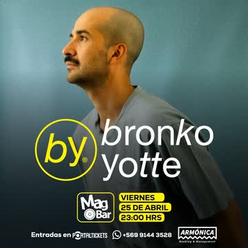 KIT DE DIFUSIÓN: BRONKO YOTTE EN MAGNOLIA BAR, CHILLÁN // PortalTickets.cl
