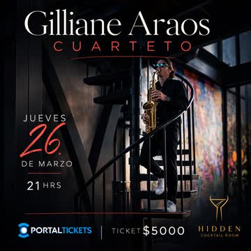 KIT DE DIFUSIÓN: GILLIANE ARAOS CUARTETO EN HIDDEN COCKTAIL ROOM ...