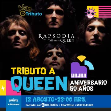 KIT DE DIFUSIÓN: RAPSODIA TRIBUTO A QUEEN EN MAGBAR CHILLÁN ...